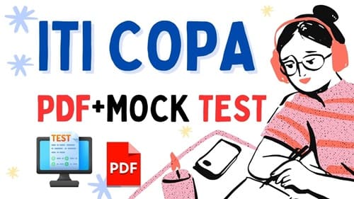COPA Trade Theory Pdf & Mock Test Free | Global ITi